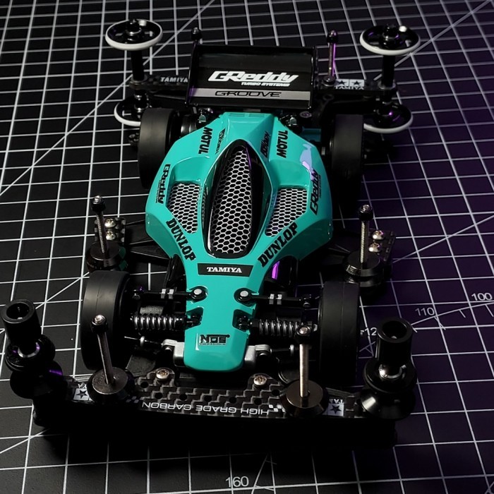 Jual Tamiya Damper Style / Bmax Avante Jr hijau tosca edition Chasis ...