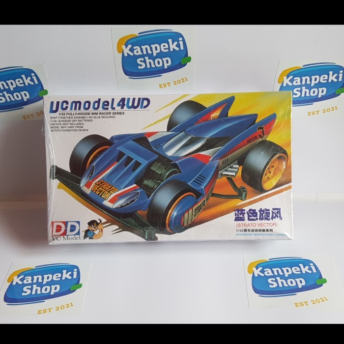 Jual Tamiya Mini 4Wd Merk Dd Ruize Strato Vector Super FM Chassis ...