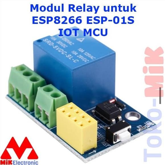 Jual Module Relay untuk ESP8266 ESP 8266 ESP01 ESP-01S IOT MCU tokmi99 ...