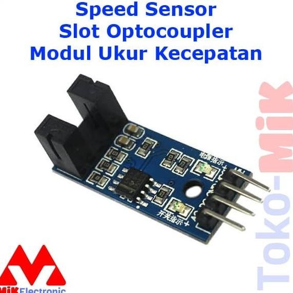 Jual MOTOR SPEED SENSOR MODUL UKUR RPM KECEPATAN SLOT OPTOCOUPLER ...