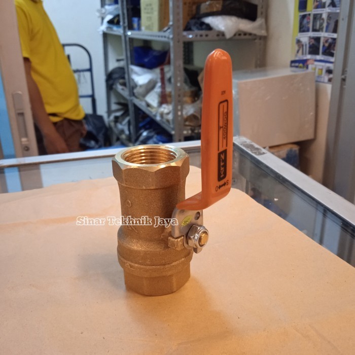 Jual Ball valve kitz 1/2" inch kuningan stop kran kitz 1/2" inch | Shopee Indonesia
