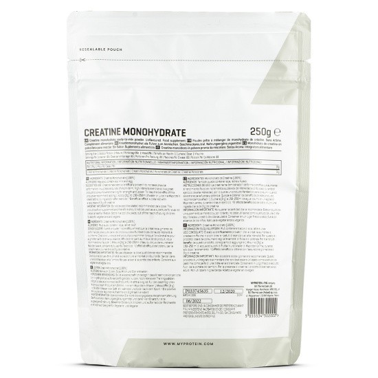 Jual Ready Gas!!! Myprotein Creatine Monohydrate Powder, Unflavored ...