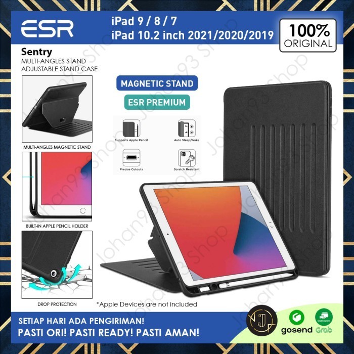 Jual HARGA DISC - Case iPad 9 / 8 / 7 / iPad 10.2 ESR Sentry Multi ...