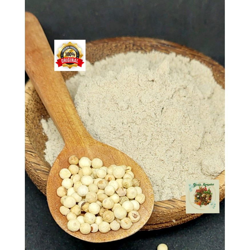 Jual Lada Putih Bubuk 1Kg / White Pepper Powder | Shopee Indonesia