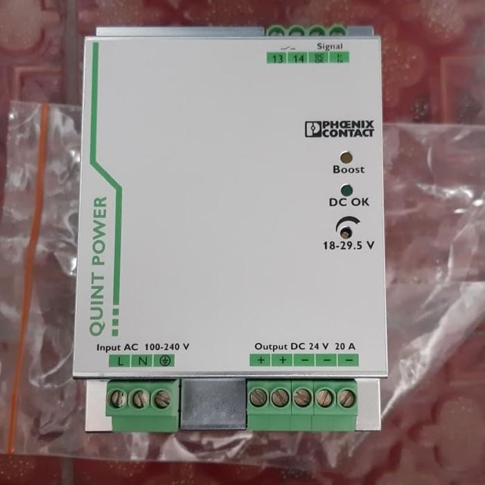Jual Power Supply Phoenix Quint Power Input Ac 100-240V Output Dc 24V ...