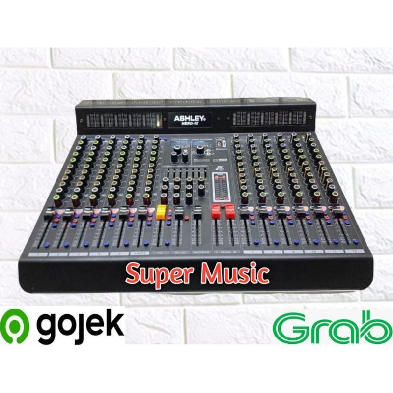 Jual Ashley Mixer Hero 12 - 12 Channel Multi Effect 199 Dsp - Ashley ...
