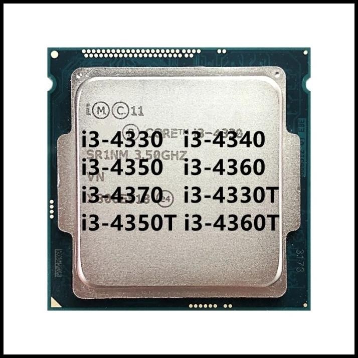 Jual I3-4330 I3-4340 I3-4330T I3-4350T Dual Core LGA 1150 CPU Processor ...