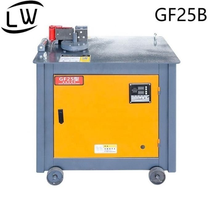Jual MESIN BENDING BESI BAJA / PEMBENGKOK BESI / BAR BENDER GF25 CNC ...