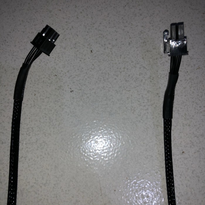 Jual Kabel Modular Corsair 6Pin To 6Pin Riser Kabel Power Riser 6Pin ...