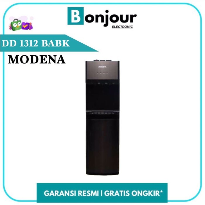 Jual Dispenser Galon Bawah Modena DD 1312 BABK Grafici Water Dispenser Bottom Loading DD1312BABK ...