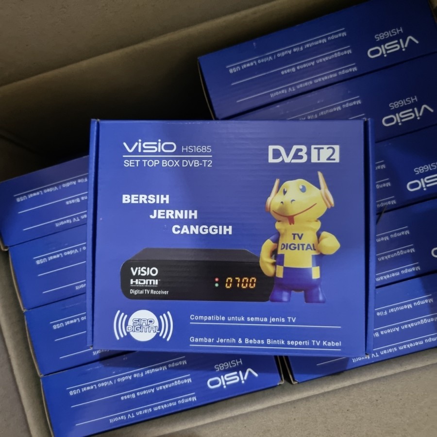 Jual VISIO HS-1685 DVB-T RECEIVER DIGITAL USB (NEW) | Shopee Indonesia