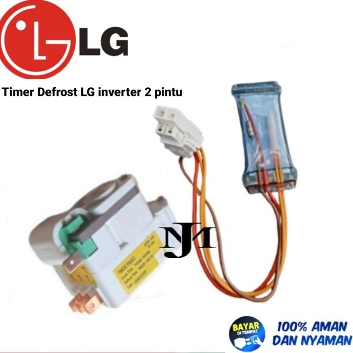 Jual TIMER DAN SENSOR DEFROST BIMETAL KULKAS LG 2 PINTU INVERTER ...