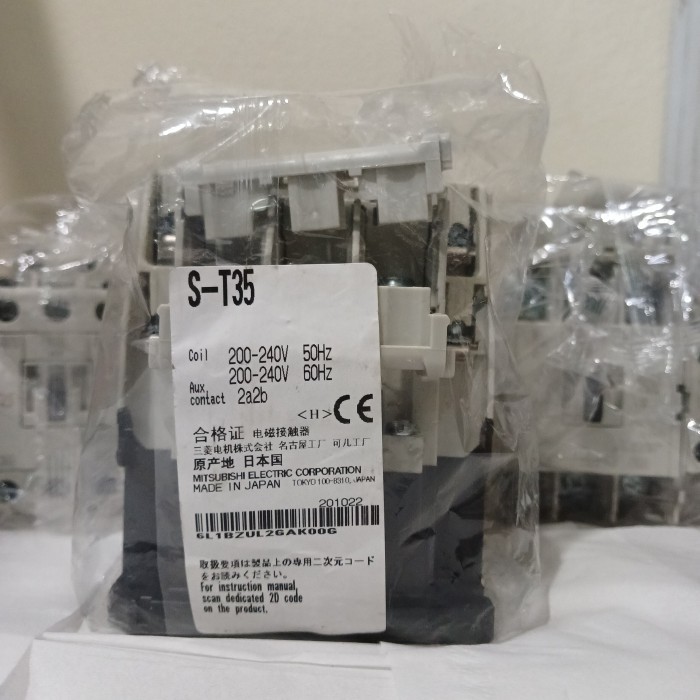 Jual NEW Kontaktor / Contactor Mitsubishi S-T35 60A 220V Original ...