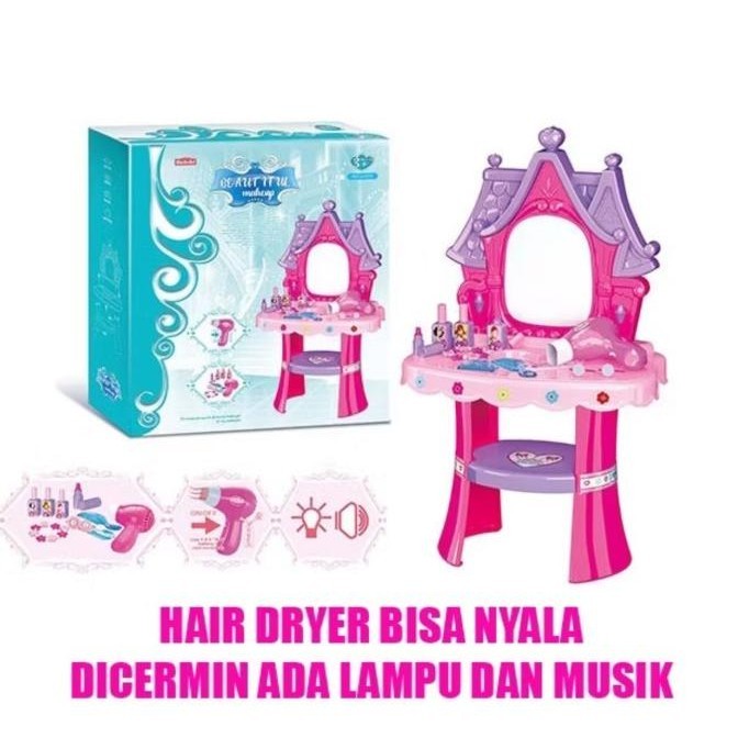 Jual JUMBO MAINAN MEJA RIAS DRESSING TABLE CERMIN MIRROR SALON SALONAN ...
