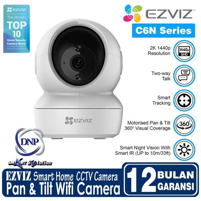 Jual HARGA DISC - Ezviz C6N 2MP 4MP Smart Wifi Pan Tilt IP Camera CCTV ...