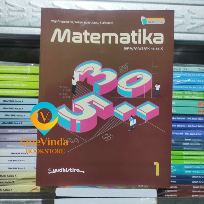Jual Buku Matematika Sma/Smk Kelas X K.Merdeka - Yogi Anggraena New 100 ...