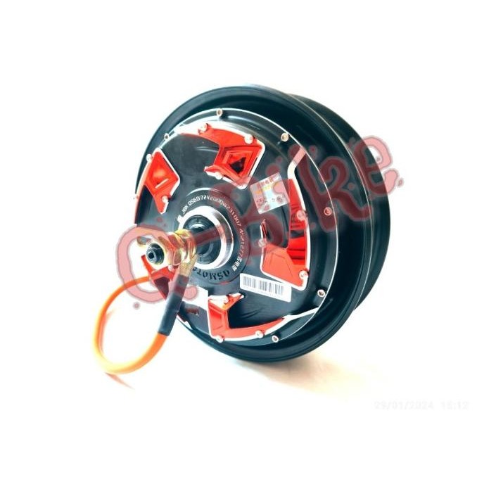 Jual dinamo bldc qs motor 3000w R10 inch ebike motor listrik | Shopee ...