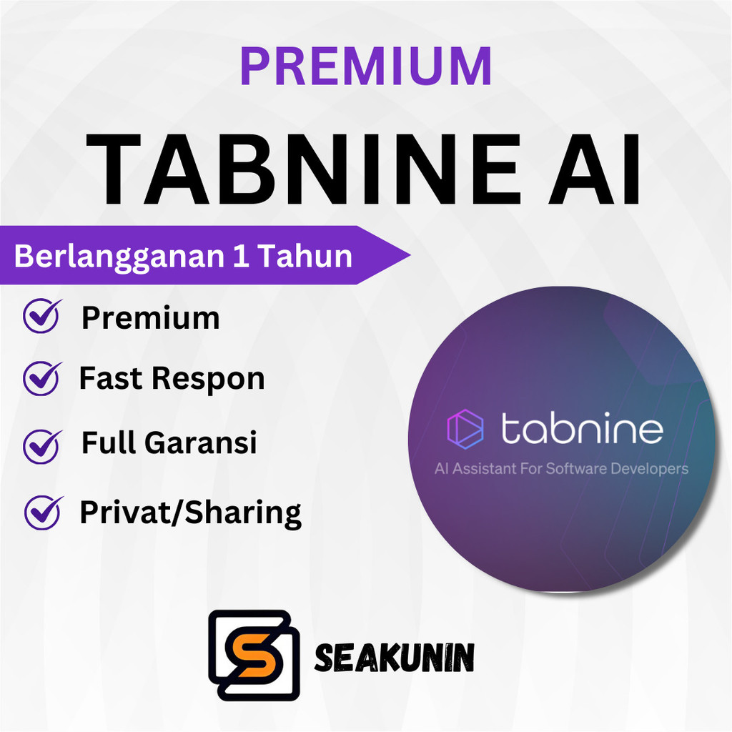 Jual TabNine Ai Premium 1 Tahun Bergaransi Dijamin Paling Murah (Buka 24 Jam) | Shopee Indonesia