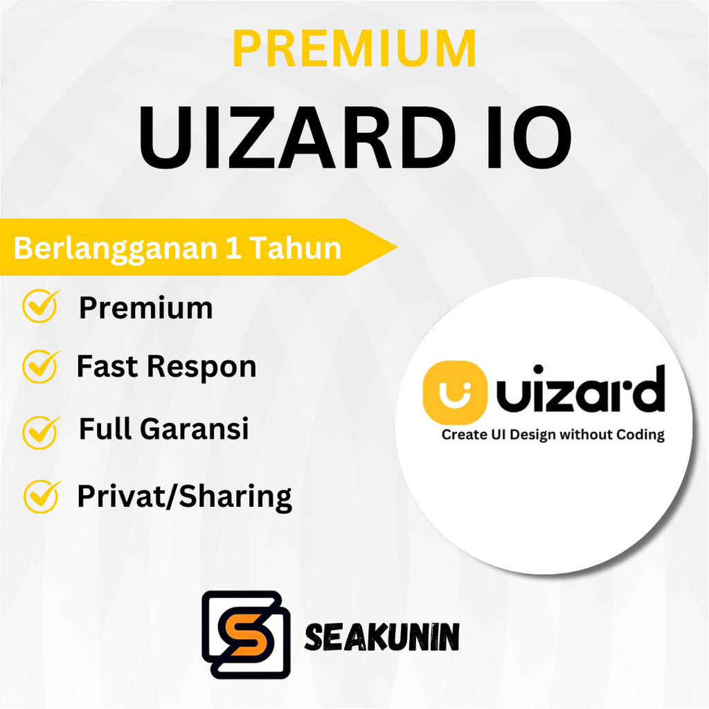 Jual UIzard Io Pro: Paket Desain UI dengan AI - Akses Eksklusif 1 Tahun Resmi | Shopee Indonesia