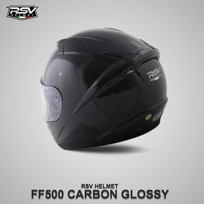 Jual Rsv Helm Ff500 Motif | Carbon Gprahic Glossy | Ff 500 Fullface ...