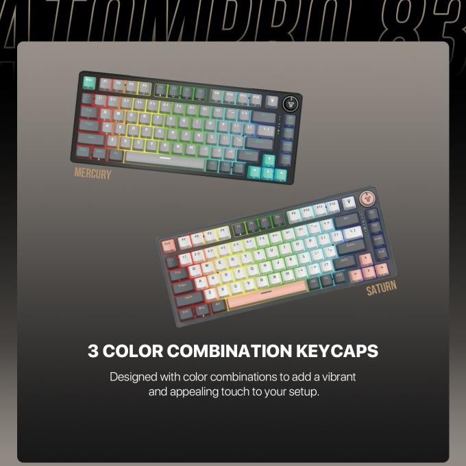 Jual FANTECH ATOM PRO SERIES WIRELESS KEYBOARD MECHANICAL GAMING ...