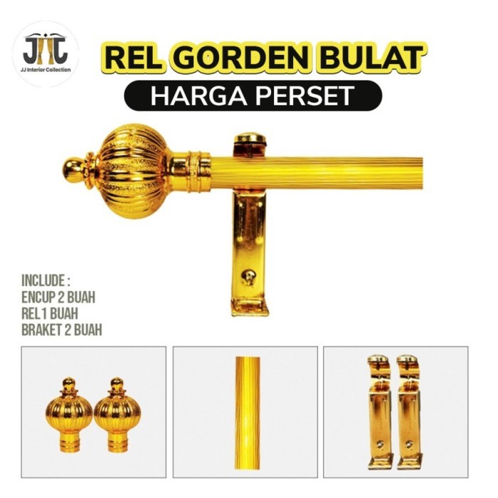 Jual HARGA DISC - Tiang Penyangga Gorden Rel Rollet Batang Gorden ...