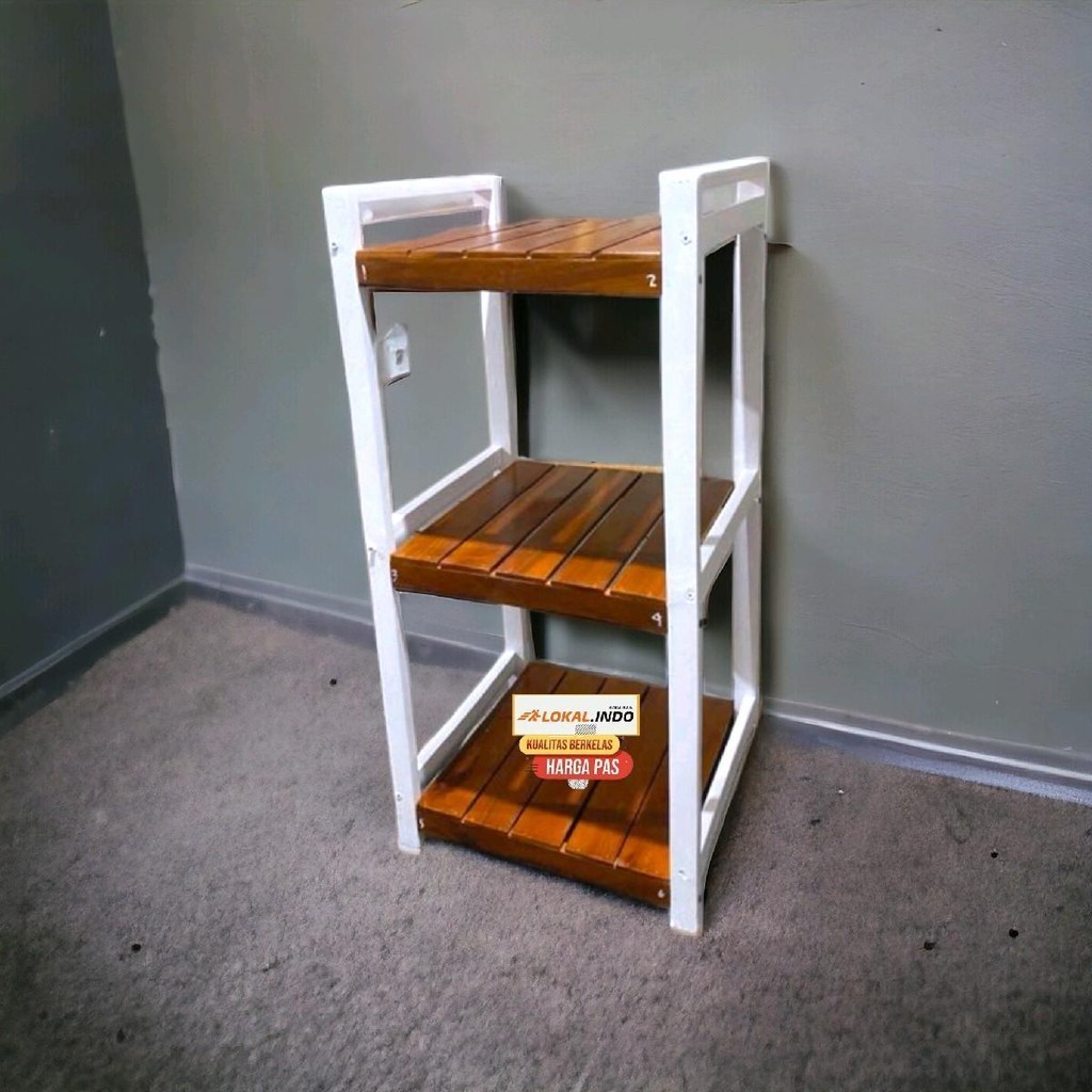 Jual Meja Lipat, Portabel LOKAL WARNA KOMBINASI Rak Galon 3 Tingkat ...