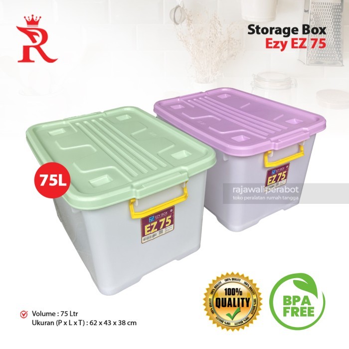 Jual Storage BoxMultifungsi Box Container Box 75 L (GOSEND ONLY ...