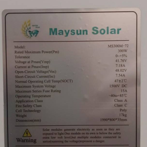 Jual NEW Solar Panel 300wp Mono Crsytalline Pv Module 300W Mono Grade A ...