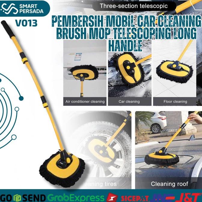 Jual Alat Cuci Mobil Car Wash Kit Portable Cleaning Brush Mop ...