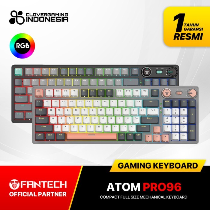 Jual Fantech Atom96 Atom 96 Pro Series Wireless Mechanical Gaming ...