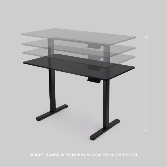 Jual Rexus Rise-126 RXD-126 Standing Desk Electric Meja Kantor Gaming ...