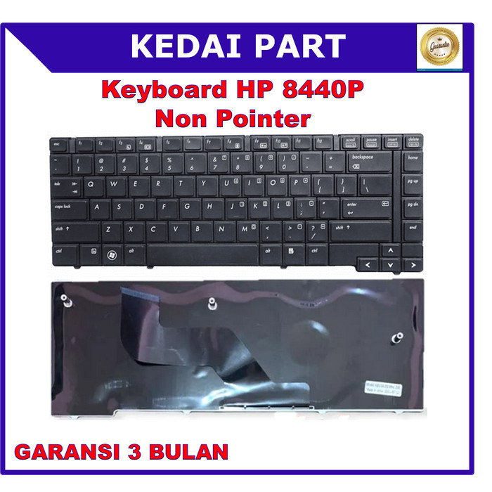 Jual KEYBOARD HP ELITEBOOK 8440 8440P 8440W NON POINTER | Shopee Indonesia
