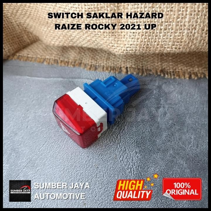 Jual TERBARU SWITCH SAKLAR TOMBOL HAZARD RAIZE ROCKY 2021 UP ORIGINAL ...