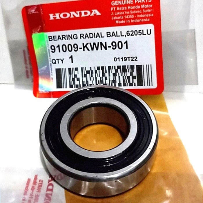 Jual BEARING AS RODA BELAKANG HONDA VARIO 125 150 6205 UU ORIGINAL KWN ...