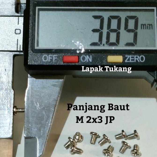 Jual Baut - Baut M2 Jp M2X3 M2X4 M2X5 M2X6 M2X8 M2X10 M2X12 Mm Isi 100 ...