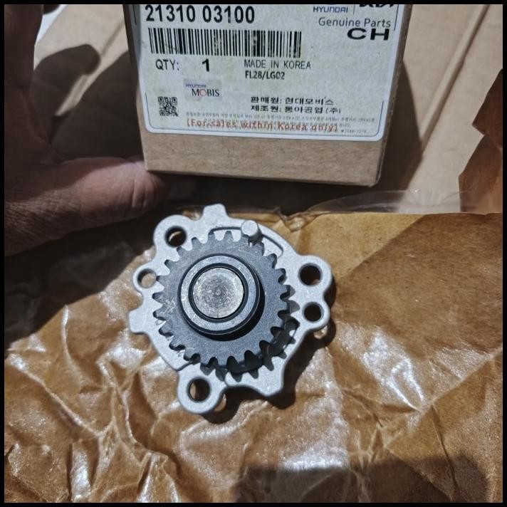 Jual TERBARU POMPA ASSY OLI HYUNDAI GRAND I10 21310-03100 ...