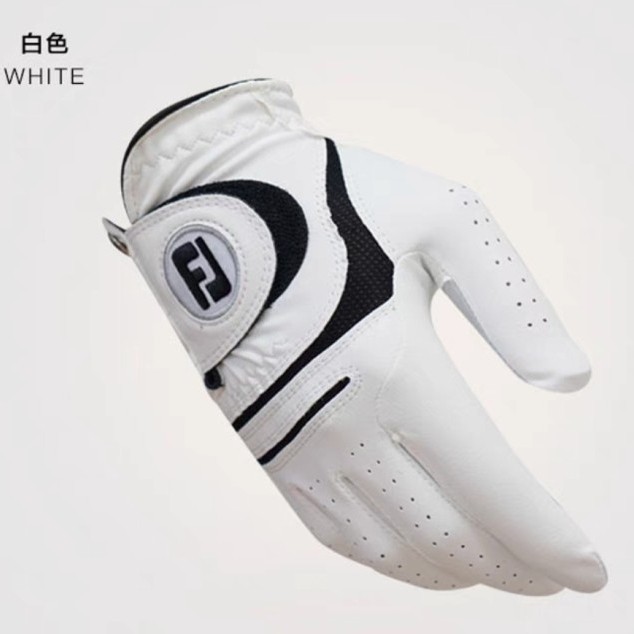 Jual Sarung Tangan Golf FootJoy Weather Soft (full kulit) warna Putih | Shopee Indonesia