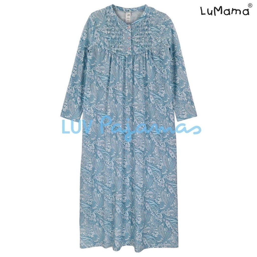 Jual LuMama Daster Wanita / Baju Tidur Wanita / Daster Lengan Panjang ...