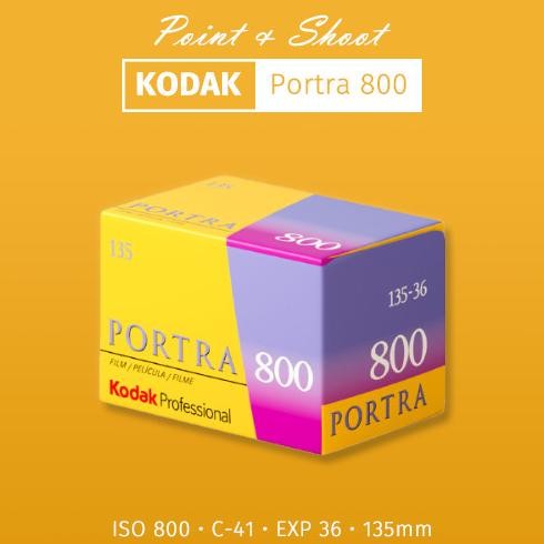 Jual KODAK PORTRA 800 35MM - ISO 800 36EXP - ROLL FILM COLOUR NEGATIVE ...