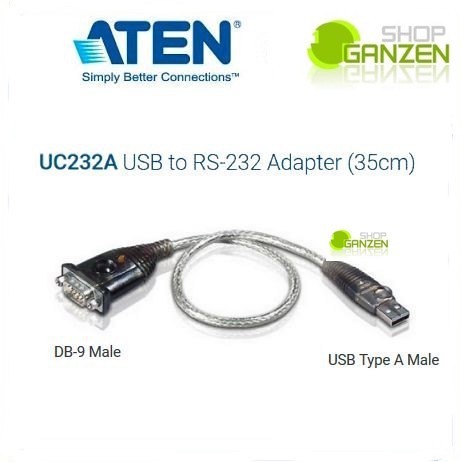 Jual HARGA DISC - ATEN UC-232A Converter USB to Serial / RS232 , UC232A ...