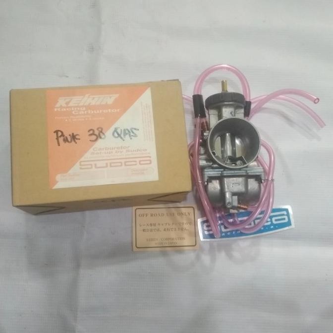 Jual karbu karburator pwk 38 keihin QS 38 air strike sudco original | Shopee Indonesia