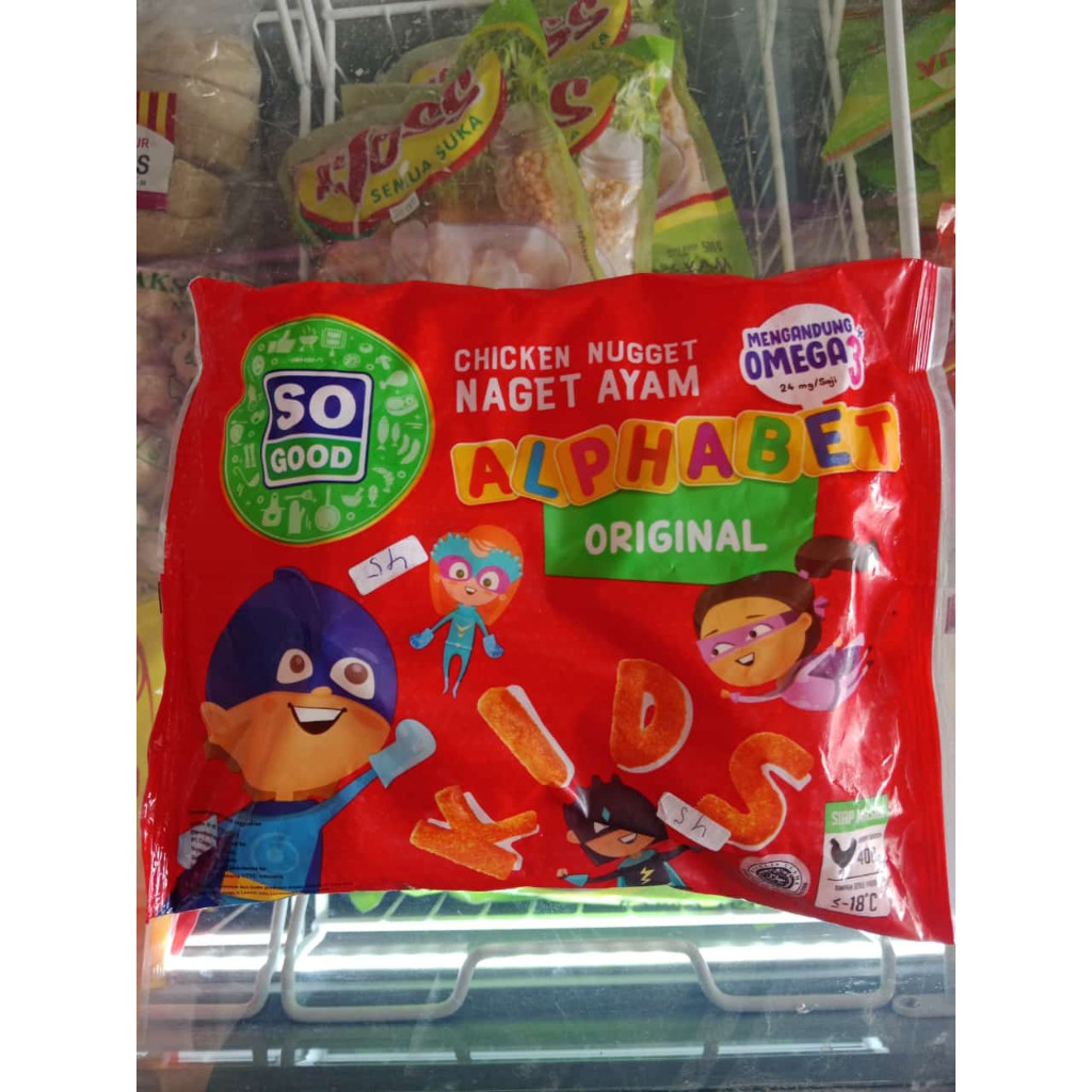 Jual CHICKEN NUGGET ALPHABET ORIGINAL | Shopee Indonesia