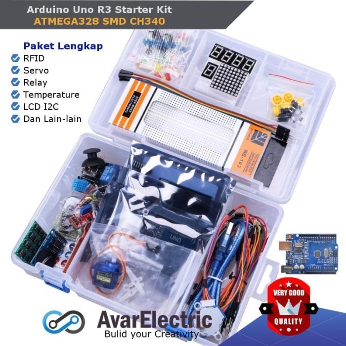 Jual Arduino Starter Kit Complete Rfid Paket Lengkap Compatible ...