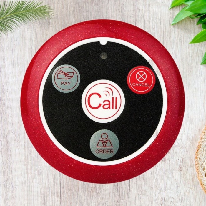 Jual Bell Bel Table Meja Restorant Restoran Sing Call Calling Wireless ...