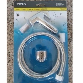 Jual Jet Shower Spray TOTO THX 20 MCRB Chrome / shower cebok toto ...
