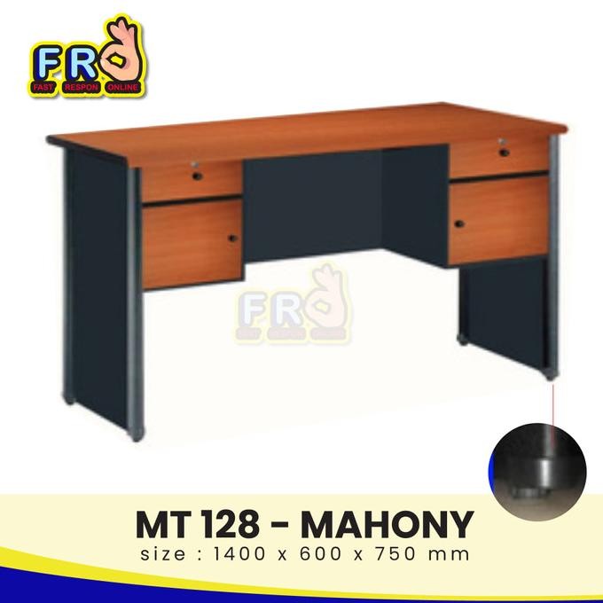 Jual Meja Tulis/Meja Kerja/Meja Office/Meja Kantor/Meja Staff 140 X 75 ...