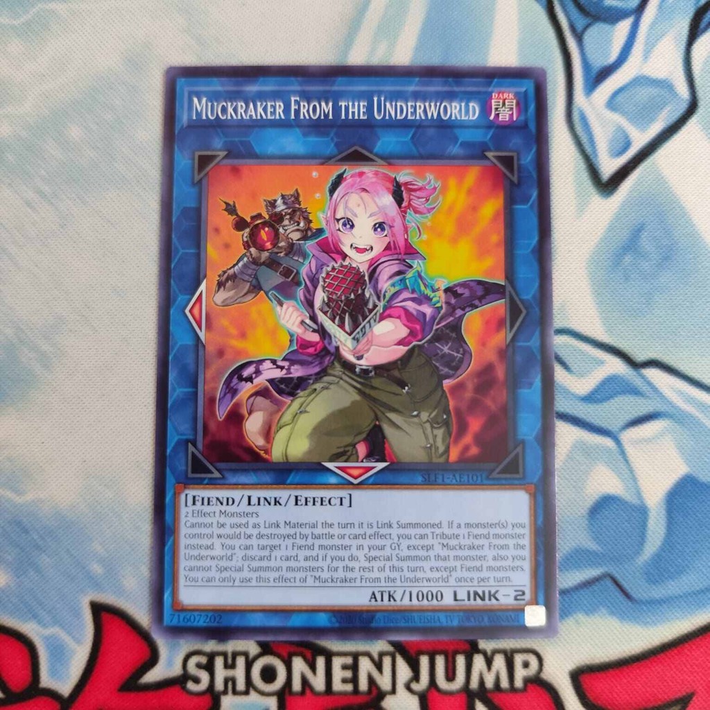 Jual yugioh AE muckraker from the underworld SLF1-AE101 C original | Shopee Indonesia