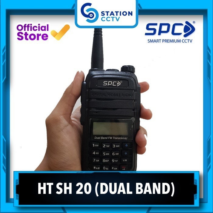 Jual NEW HT SPC SH 20 / Handy Talkie Dual Band UHF & VHF ORIGINAL ...