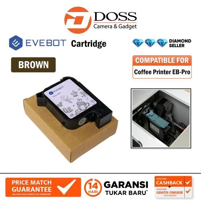 Jual Evebot Cartridge Coffee Printer Eb-Pro Cartridge Brown Fancybox ...